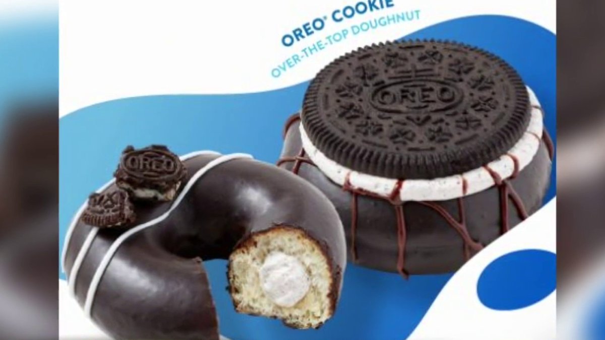 ¿Donas rellenas de Oreo? Krispy Kreme las ofrece por tiempo limitado ...