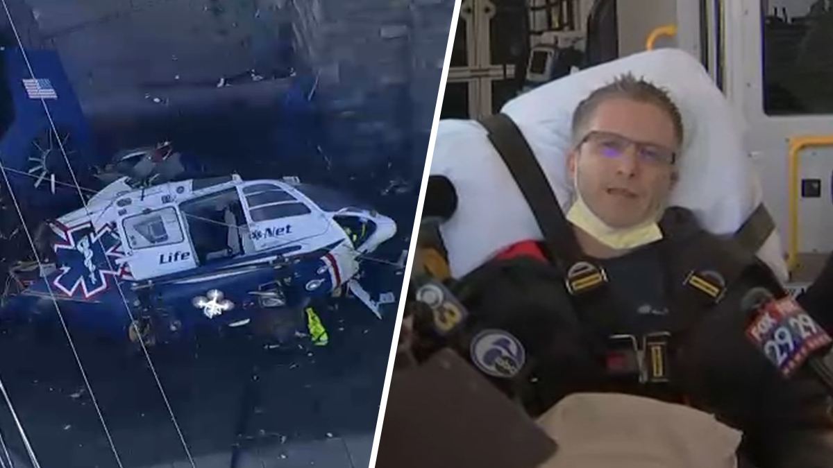 Drexel Hill: Fuera del hospital piloto de helicóptero médico ...