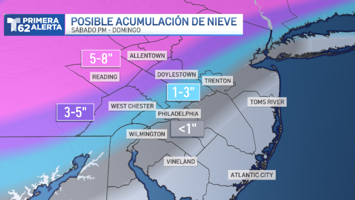 Philadelphia: Nevada de Reyes traería acumulaciones para algunos y ...