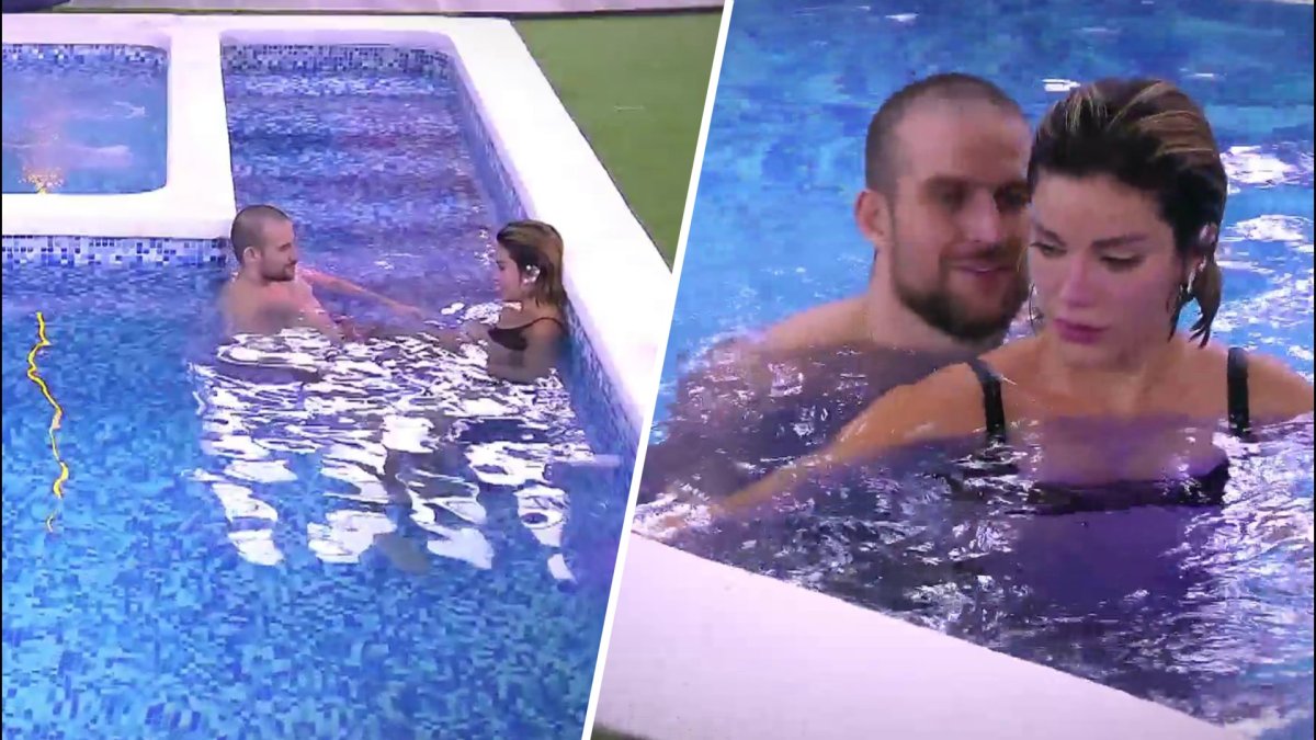 La Casa de los Famosos 4: Aleska y Clovis disfrutan juntos en la ... La Casa de los Famosos 4: Aleska y Clovis disfrutan juntos en la ...