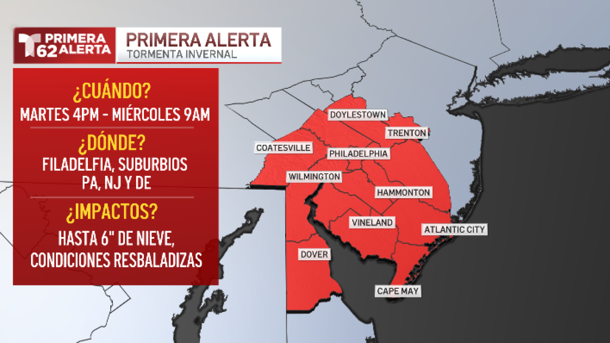 Se esperan 3 tormentas invernales la misma semana en el triestado ...